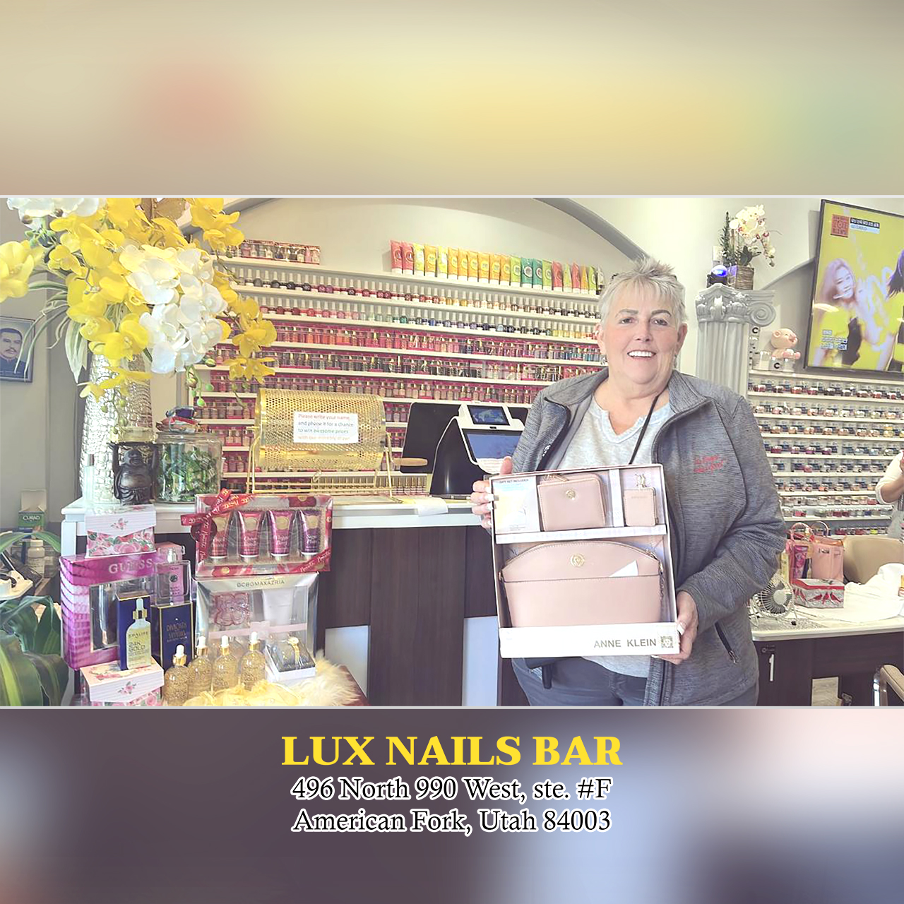 Lux Nails Bar in American Fork, UT 84003 is giving away prizes for ...