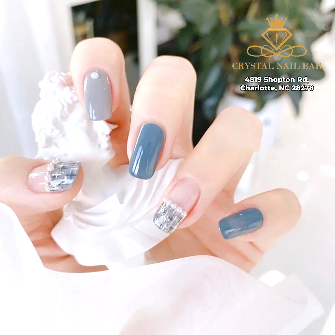 CRYSTAL NAIL BAR | The ideal destination for beauty care | Creative ...